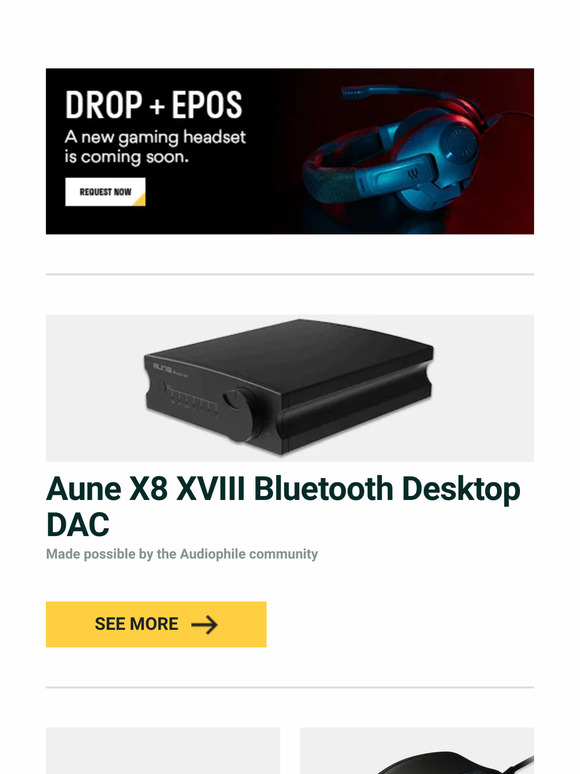 Drop: Aune X8 XVIII Bluetooth Desktop DAC, zFrontier TomatoCaps Error ...