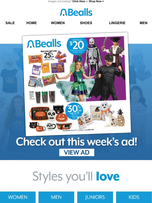 Bealls Stores: New Weekly Ad is Here! | Milled