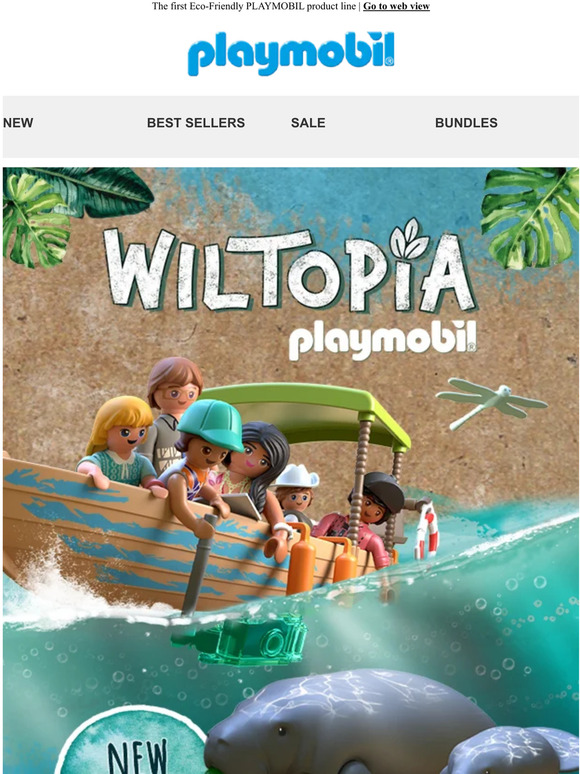 PLAYMOBIL: WILTOPIA – WELCOME TO THE AMAZON | Milled