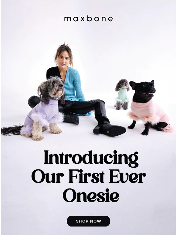 Maxbone: Introducing The Feather Onesie | Milled