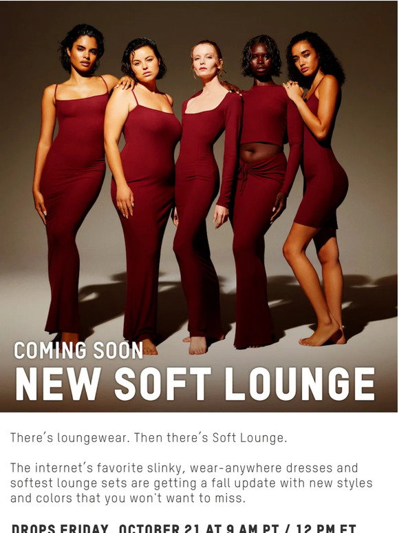 SKIMS: Coming Soon: New Soft Lounge | Milled