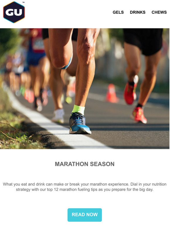 GU Energy Labs: Prepare for Your Marathon with GU | Milled