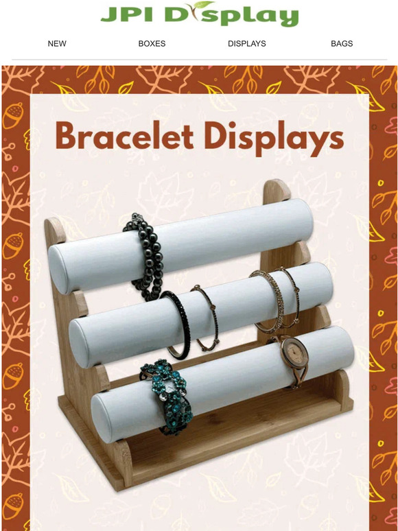 JPI Display: Find the perfect display to show off your bracelets. | Milled