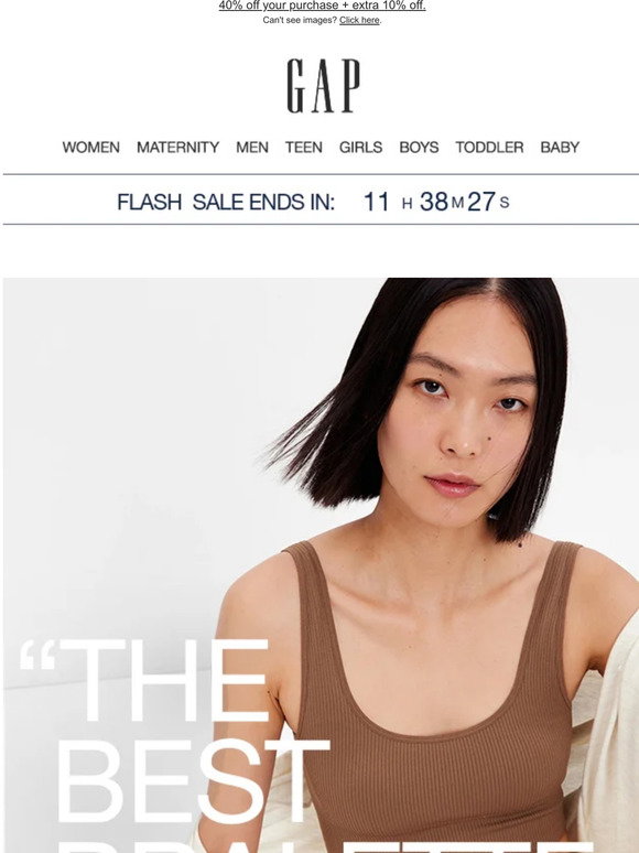 Gap: Bras as tops? INNOVATIVE | Milled