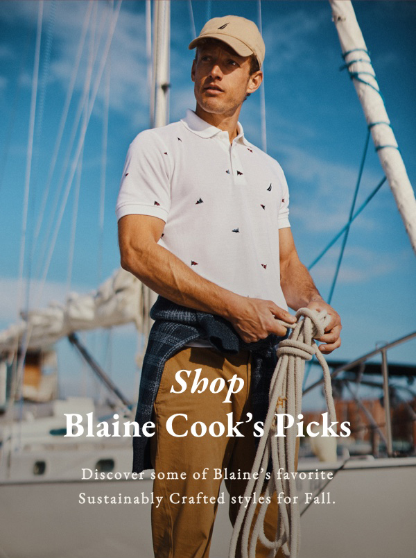 Nautica: Shop Blaine Cook's Fall Picks | Milled