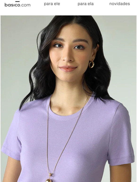 Basico: Nova Cor | Lilás | Milled