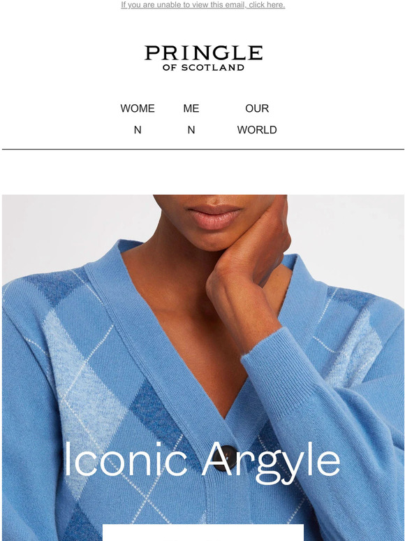 Pringle of Scotland: The Edit: Iconic Argyle | Milled