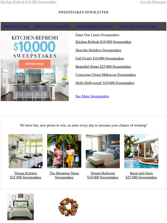 Martha Stewart: WIN $10,000 and freshen up your kitchen! | Milled