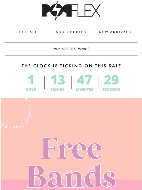 POPFLEX: Claim your FREE set of booty bands 🍑 | Milled