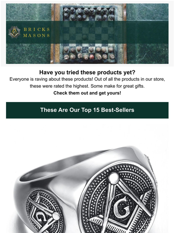 Bricks Masons: Ever wonder what other Freemasons buying? 👁️ | Milled