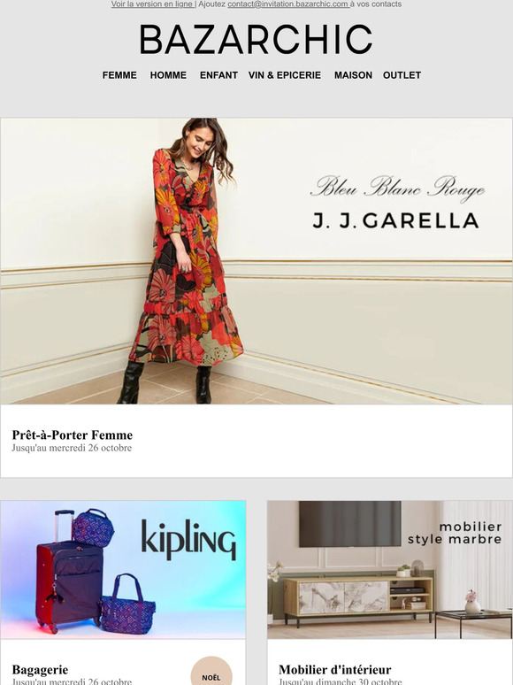 Bazarchic: Bleu Blanc Rouge - JJ Garella, Nike, Oakwood, Kipling ...