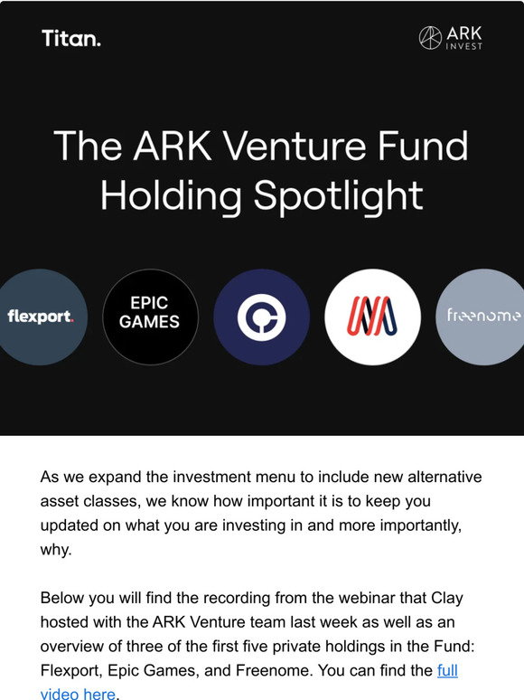 Titan: The ARK Venture Fund Holding Spotlight | Milled