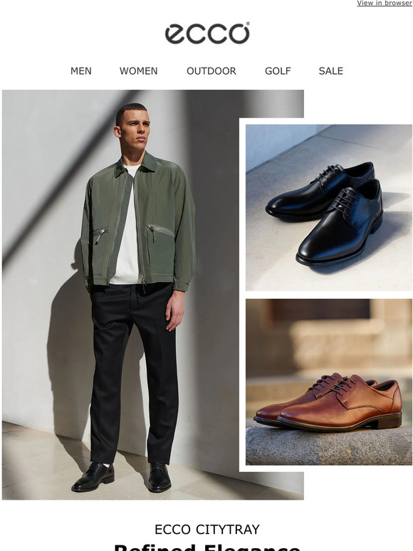 ECCO USA SHOES: Formal styles designed for all-day wear | Milled