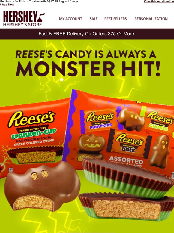 Hershey Store: Be the Best House on the Block with REESE'S Halloween ...