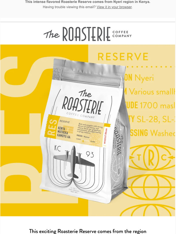 The Roasterie: A bright and beautiful Kenyan coffee ☀ | Milled