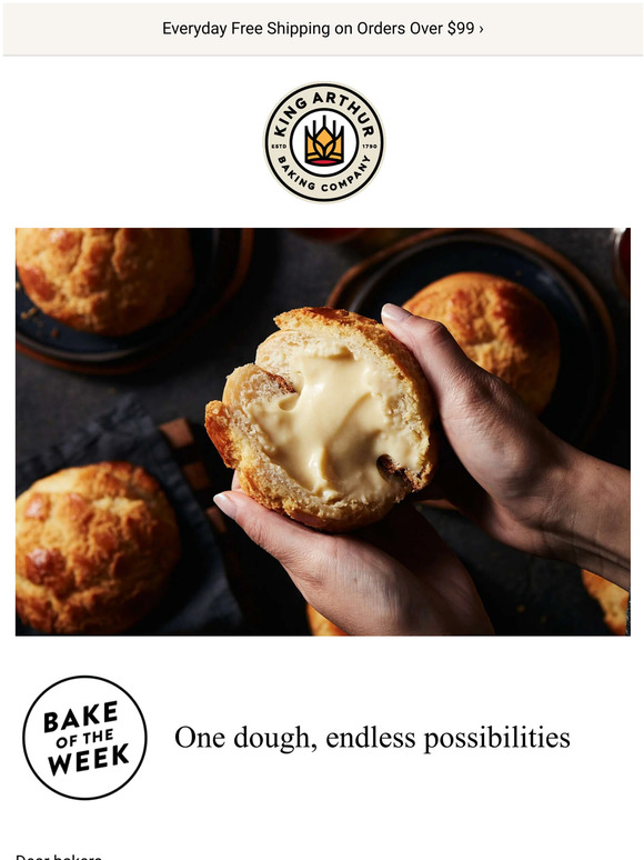 King Arthur Baking Company: Pineapple Buns (Bolo Bao) Recipe | Milled