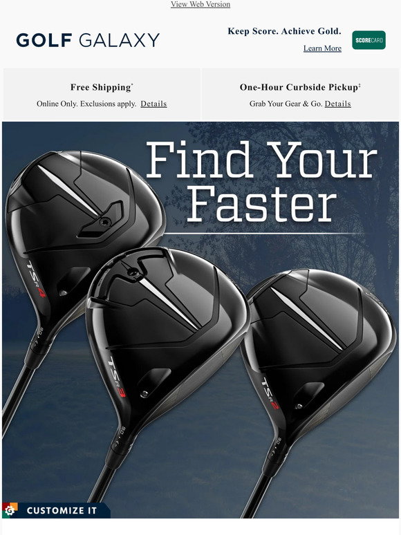 Golf Galaxy: Go longer off the tee with a new driver! | Milled