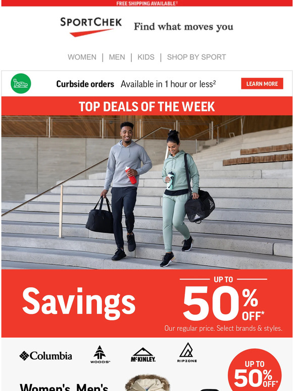 Sport Chek: Top Deals Of The Week Up To 50% Off | Milled