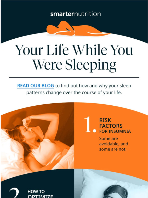 Smarter Nutrition: How Sleep Patterns Evolve Over A Lifetime | Milled