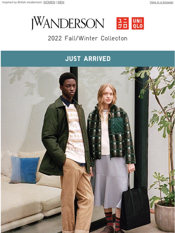 UNIQLO: Here now: UNIQLO and JW ANDERSON 2022 Fall/Winter | Milled