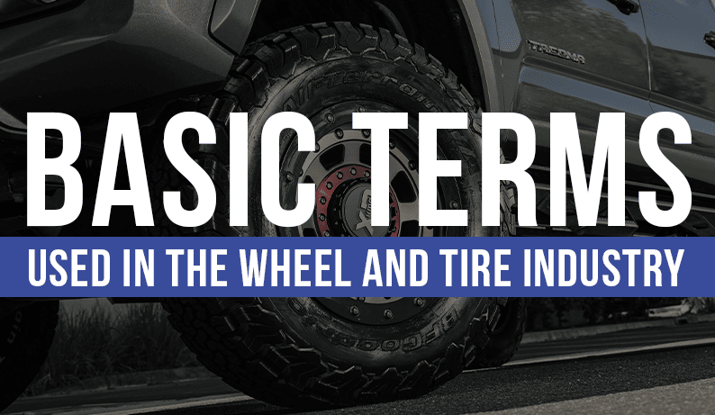 AudioCity: 📝Learn About the Basic Terms Used In The Wheel and Tire ...