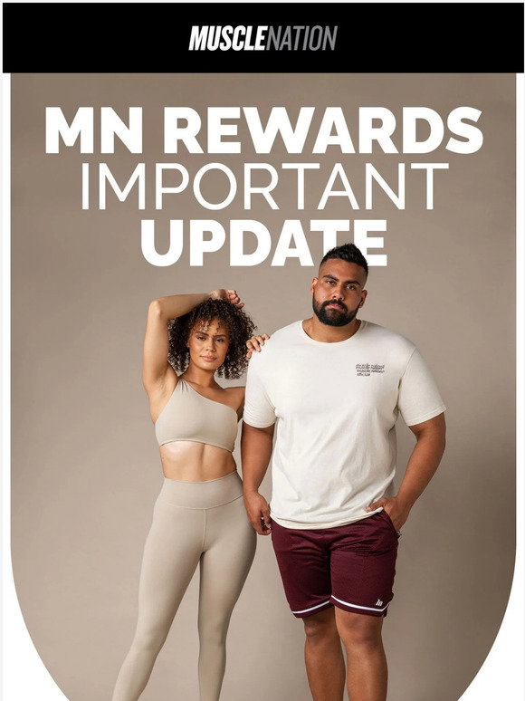 Muscle Nation: ⚠️ Important MN Rewards Update | Milled