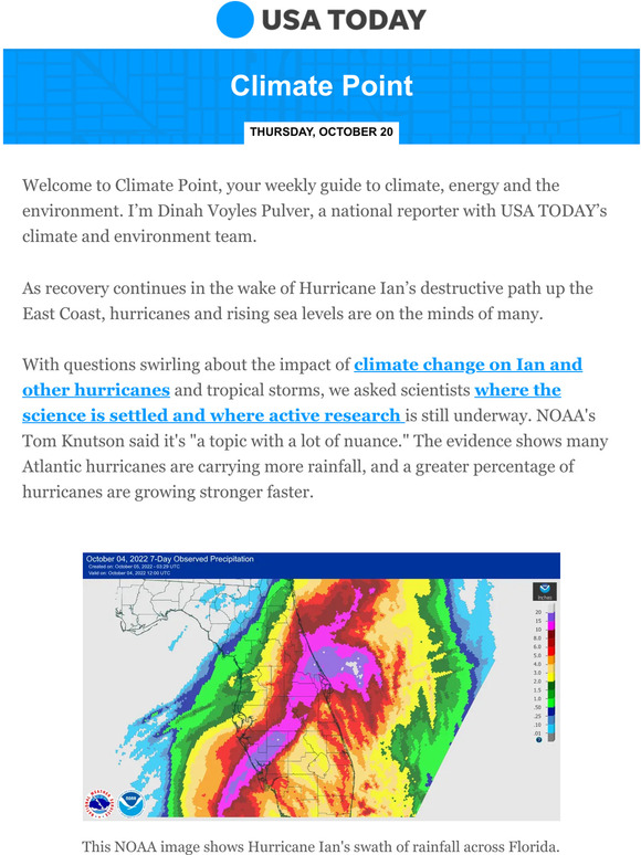 USA TODAY: Climate Point: Storm surge and seasonal king tides increase ...