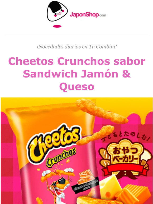 JaponShop: 🙊 Cheetos sabor Sandwich + Oreo Pudding + Meron Pan Cheese ...
