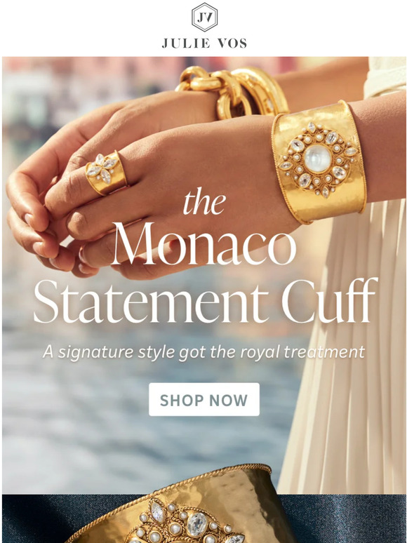 Julie Vos: Spotlight on: the Monaco Statement Cuff | Milled
