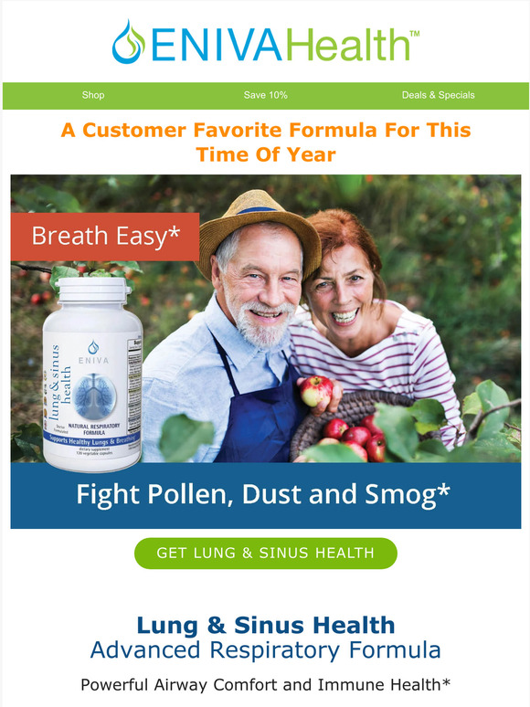 Eniva Health: How Are Your Allergies? A Nature Based Solution | Milled
