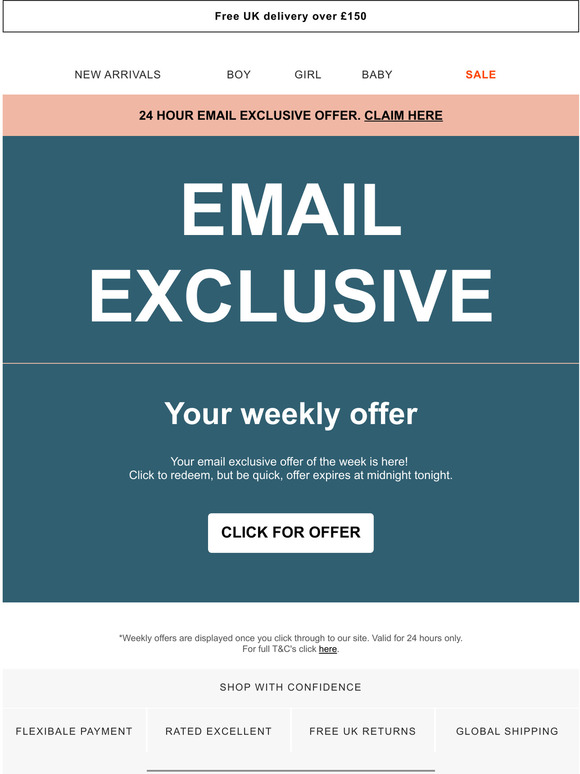 Base: Your EMAIL EXCLUSIVE offer is here 💌 | Milled