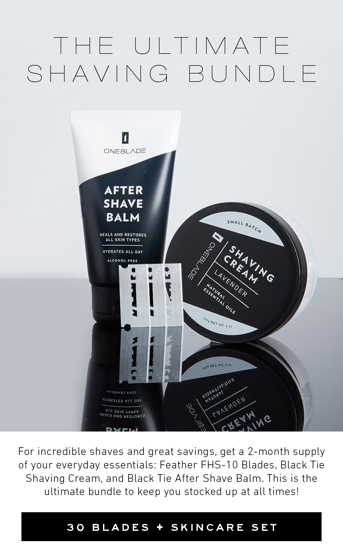 OneBlade: The Ultimate Shaving Bundle | Milled