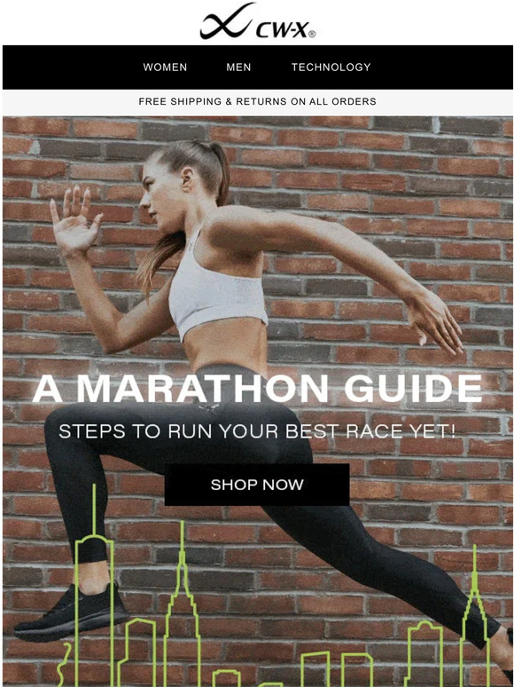 CW X: Guide to Running the NYC Marathon | Milled