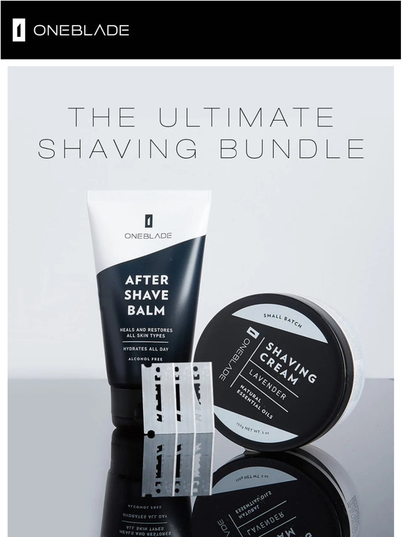 OneBlade: The Ultimate Shaving Bundle | Milled