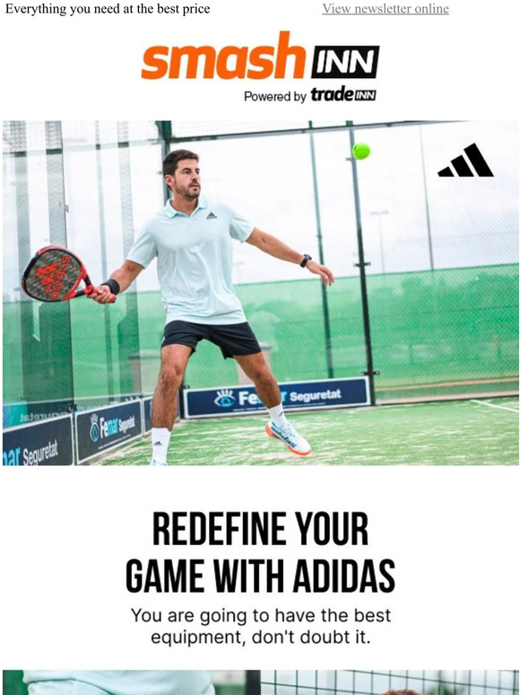 SmashInn Scandinavia - Online Tennis Store: With adidas you´ll be the ...