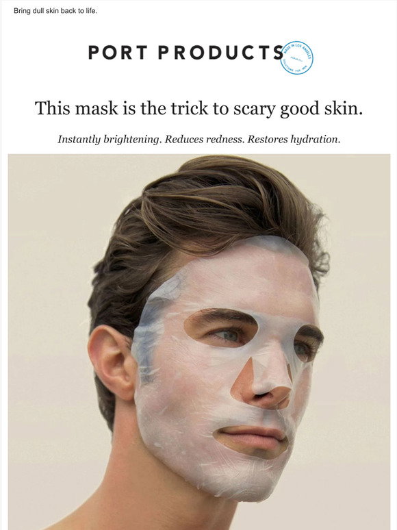 Port Products: The only mask we're wearing... | Milled