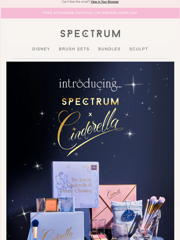 Spectrum Collections: NEW Disney's Cinderella x Spectrum Collection ...