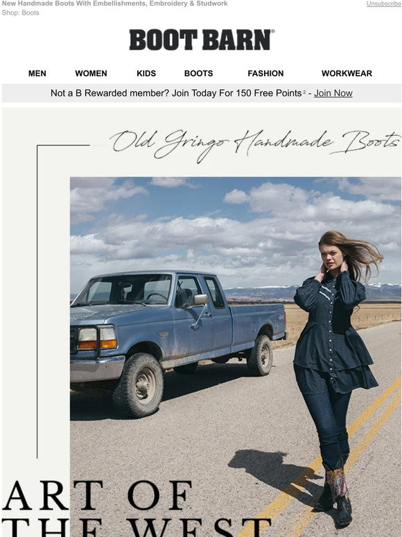 BootBarn.com: Artfully Crafted Old Gringo Boots | Milled