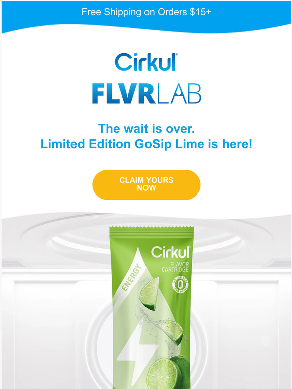 Cirkul: October FLVR LAB Is Here! 💚 | Milled