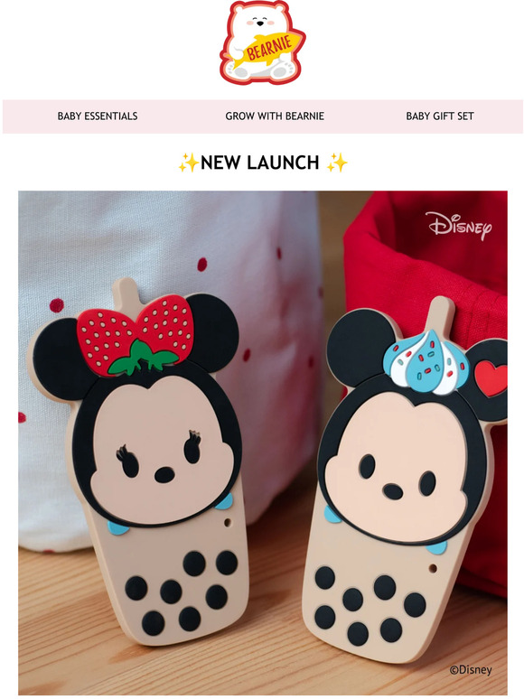Little Bearnie: ️NEW LAUNCH - BOBA MICKEY & MINNIE TEETHER ️ | Milled