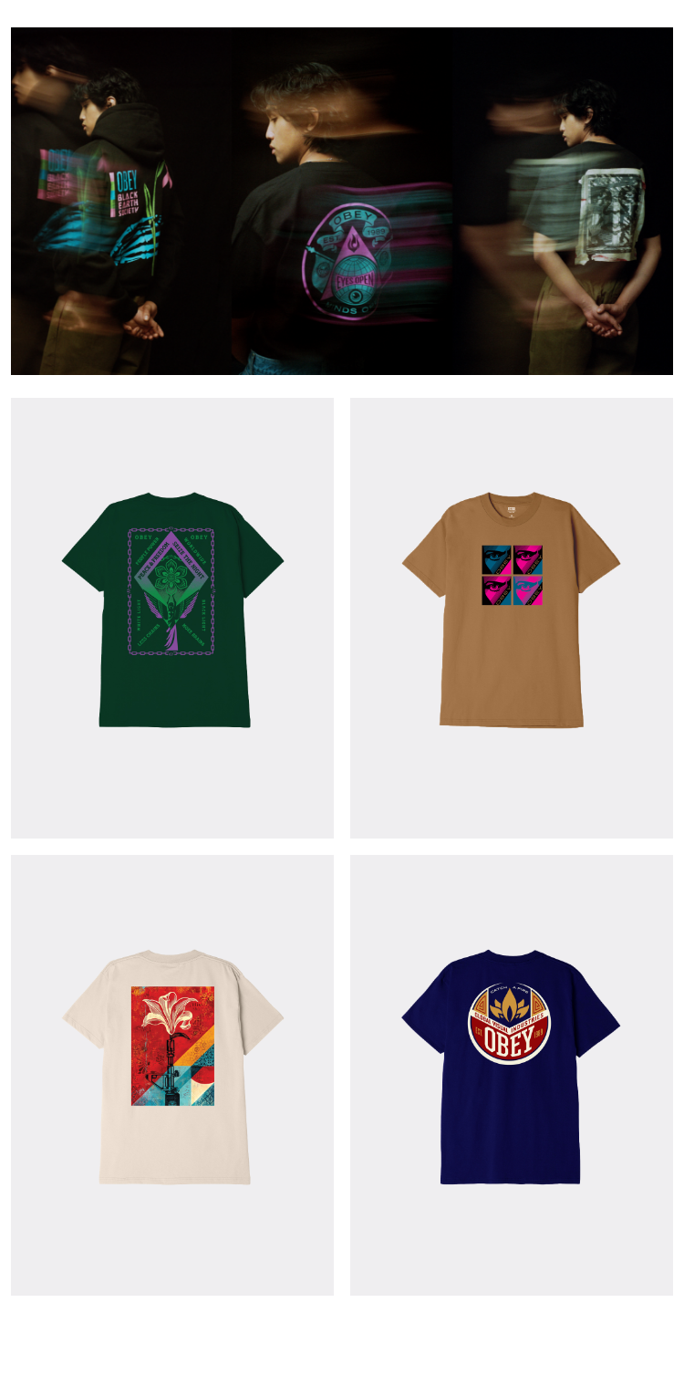 OBEY CLOTHING: NEW SHEPARD FAIREY COLLECTION | Milled