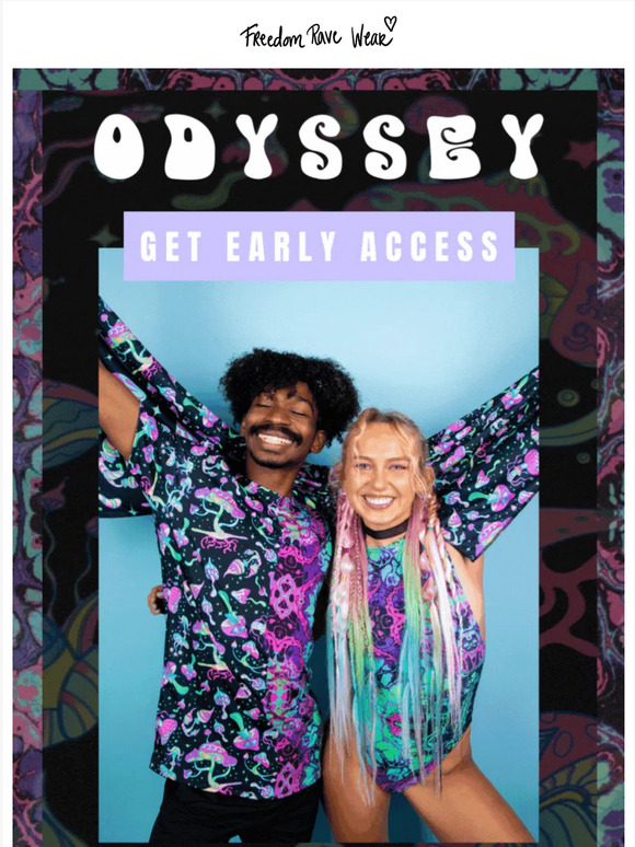 Freedom Rave Wear: Introducing Odyssey: Let's Get Trippy?! | Milled