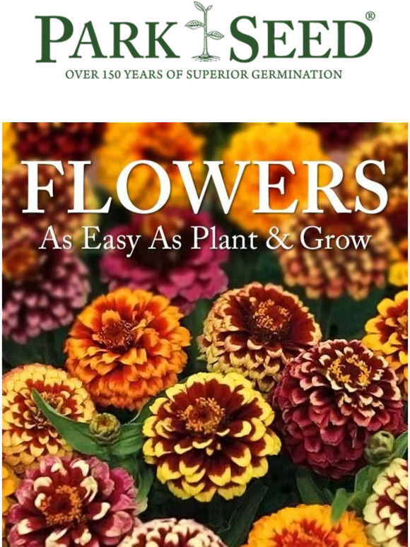 Park Seed: Direct-Sow Flowers: Easy to Grow, Hard to Resist | Milled