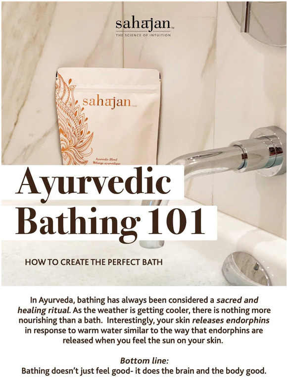 Sahajan: How To Create The Perfect Bath 💧 | Milled