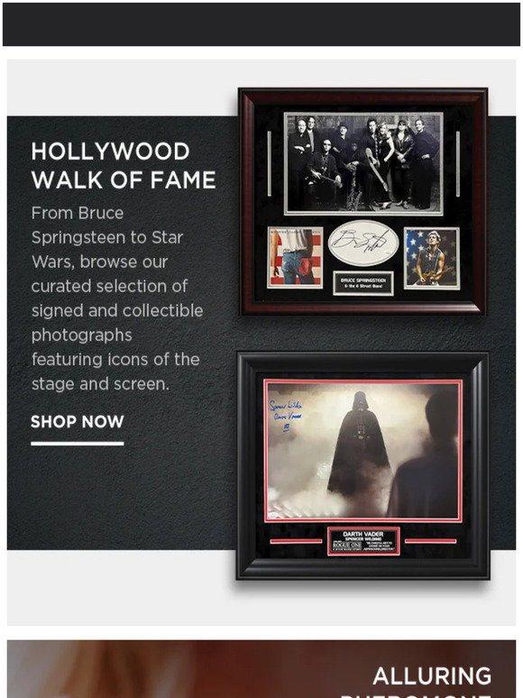 Touch of Modern: Signed Darth Vader Display, Enticing Pheromone ...