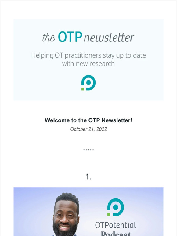 OT Potential: The OTP: Virtual Reality and OT with Christopher Gaskins ...