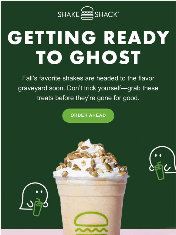 Shake Shack: Our fall shakes are getting ready to 👻 | Milled