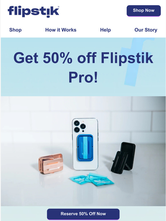 Flipstik: Introducing Flipstik Pro - Get 50% for a limited time. | Milled