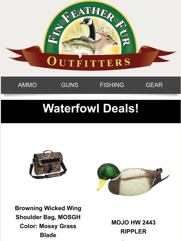 Fin Feather Fur Outfitters: Sit Down For These Waterfowl Deals! | Milled