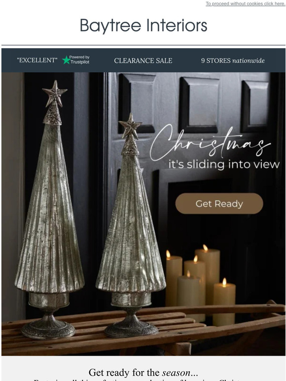 Baytree Interiors: Take a peek at our Christmas selection... | Milled